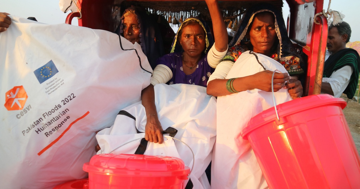 Floods in Pakistan: CESVI’s intervention in the disaster symbol of the ...
